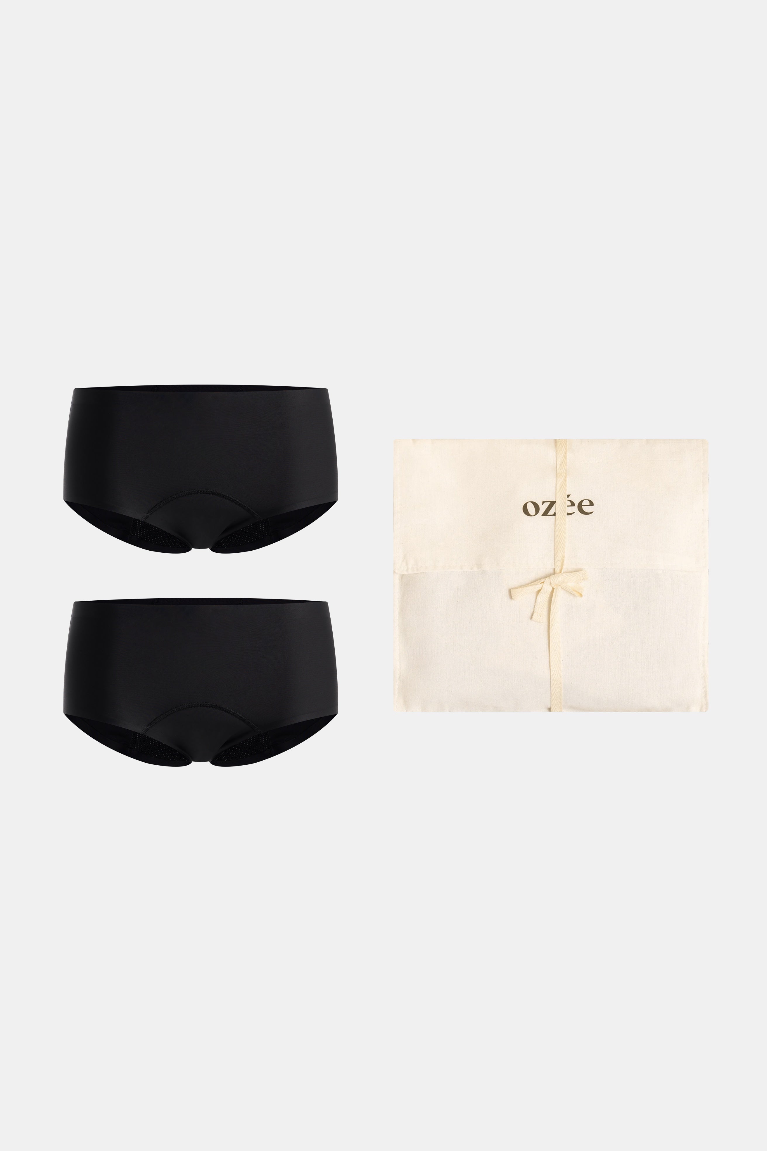 Ozee Body Eco Friendly Period Bundle – Margaux Edition (Black)