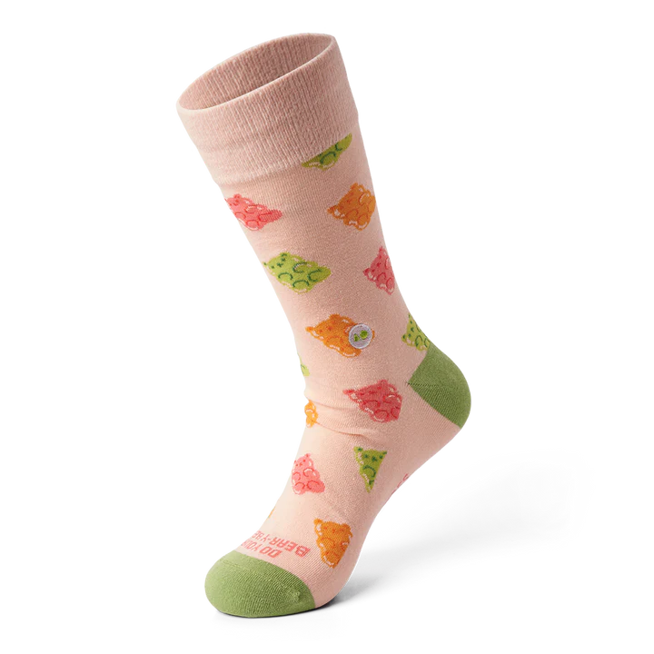 Talking Toes Bear-y Gummy Crew Sock – The Green Collective SG