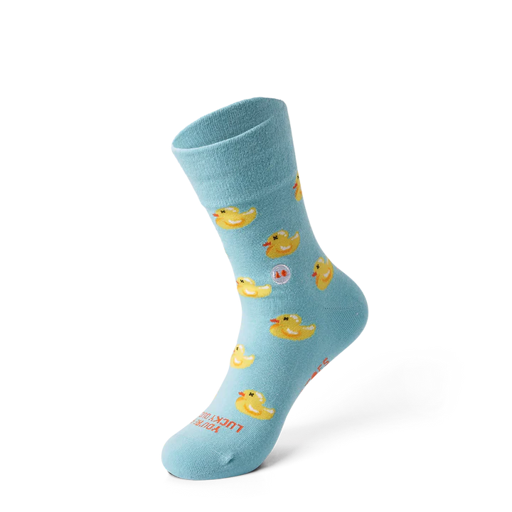 Talking Toes Lucky Ducky Crew Sock – The Green Collective SG