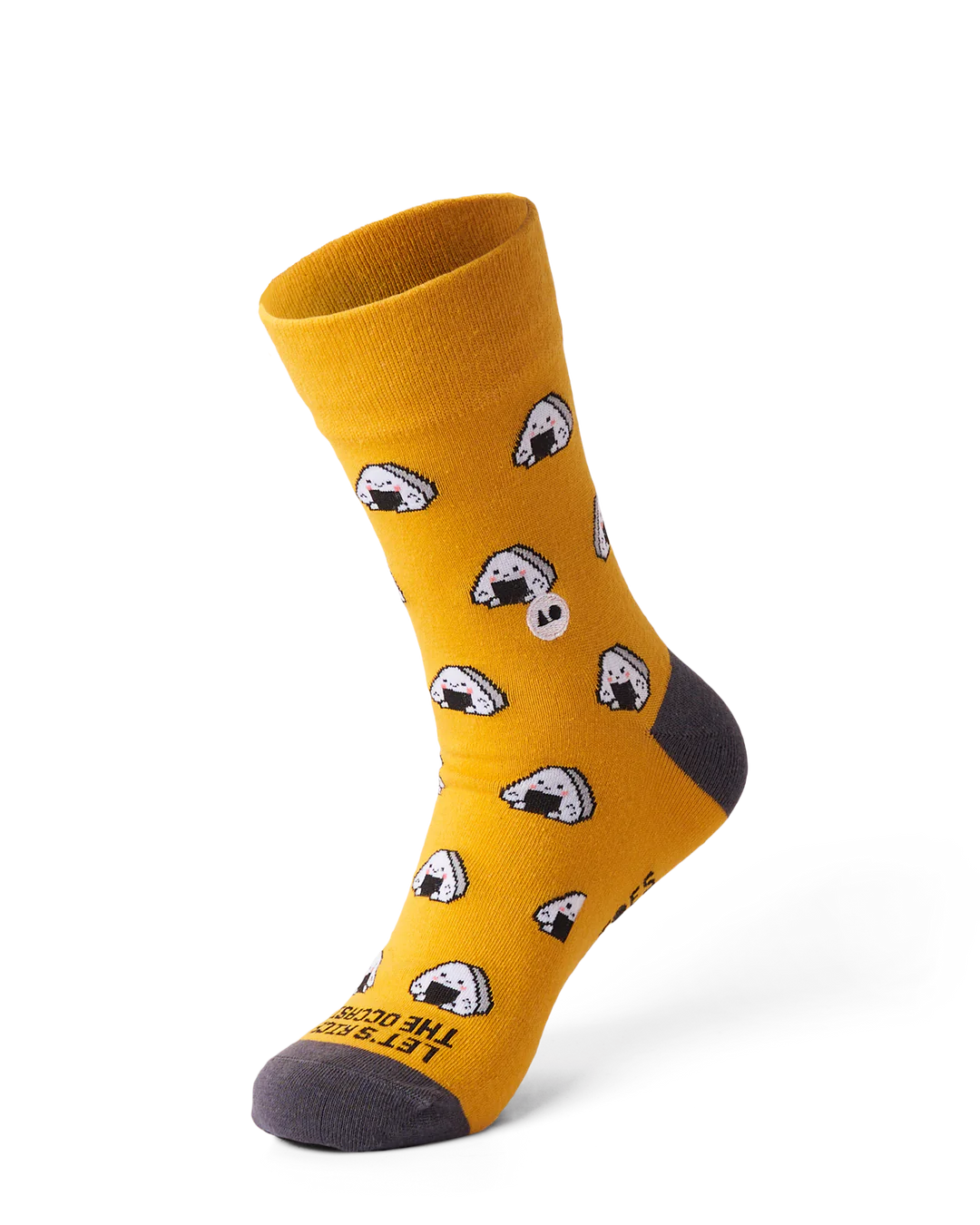 Talking Toes Rise of Onigiri Crew Socks