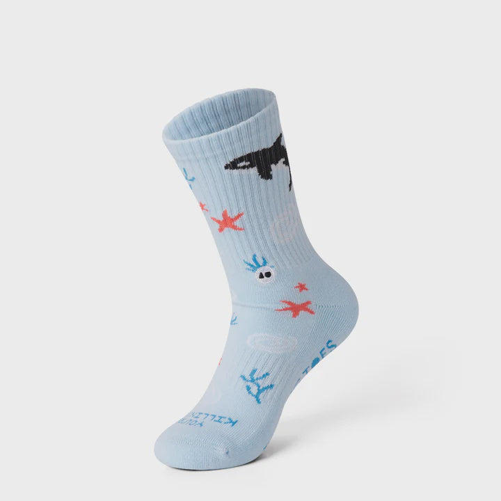 Talking Toes Killing It Orca Athletic Socks – The Green Collective SG