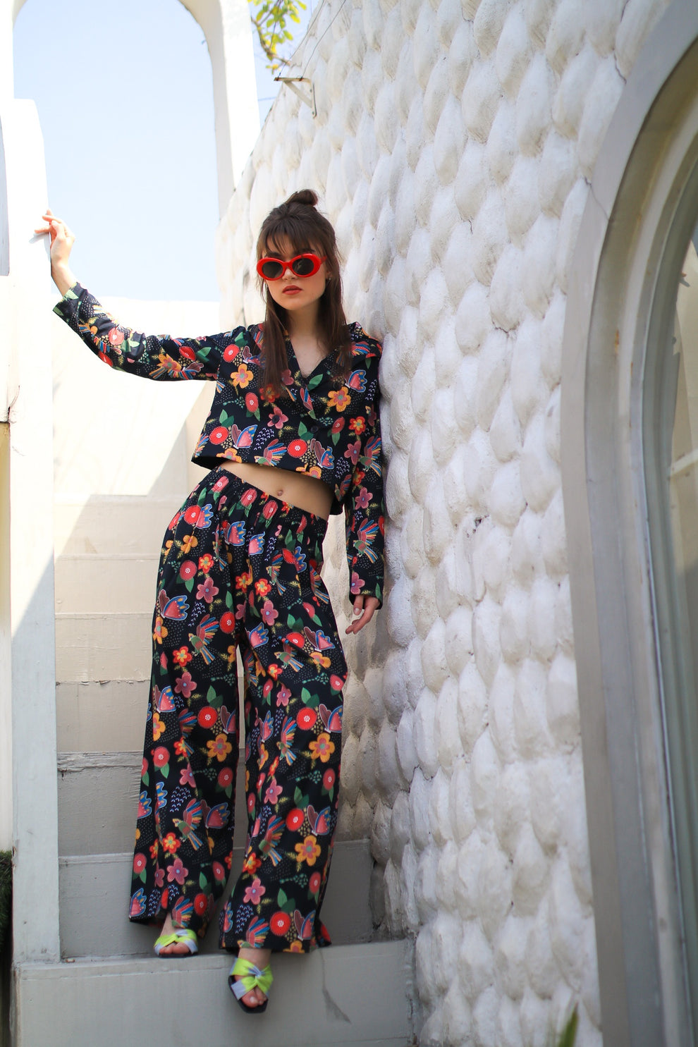 Calla The Label Black Bird Highwaist Rubber Pants – The Green Collective SG