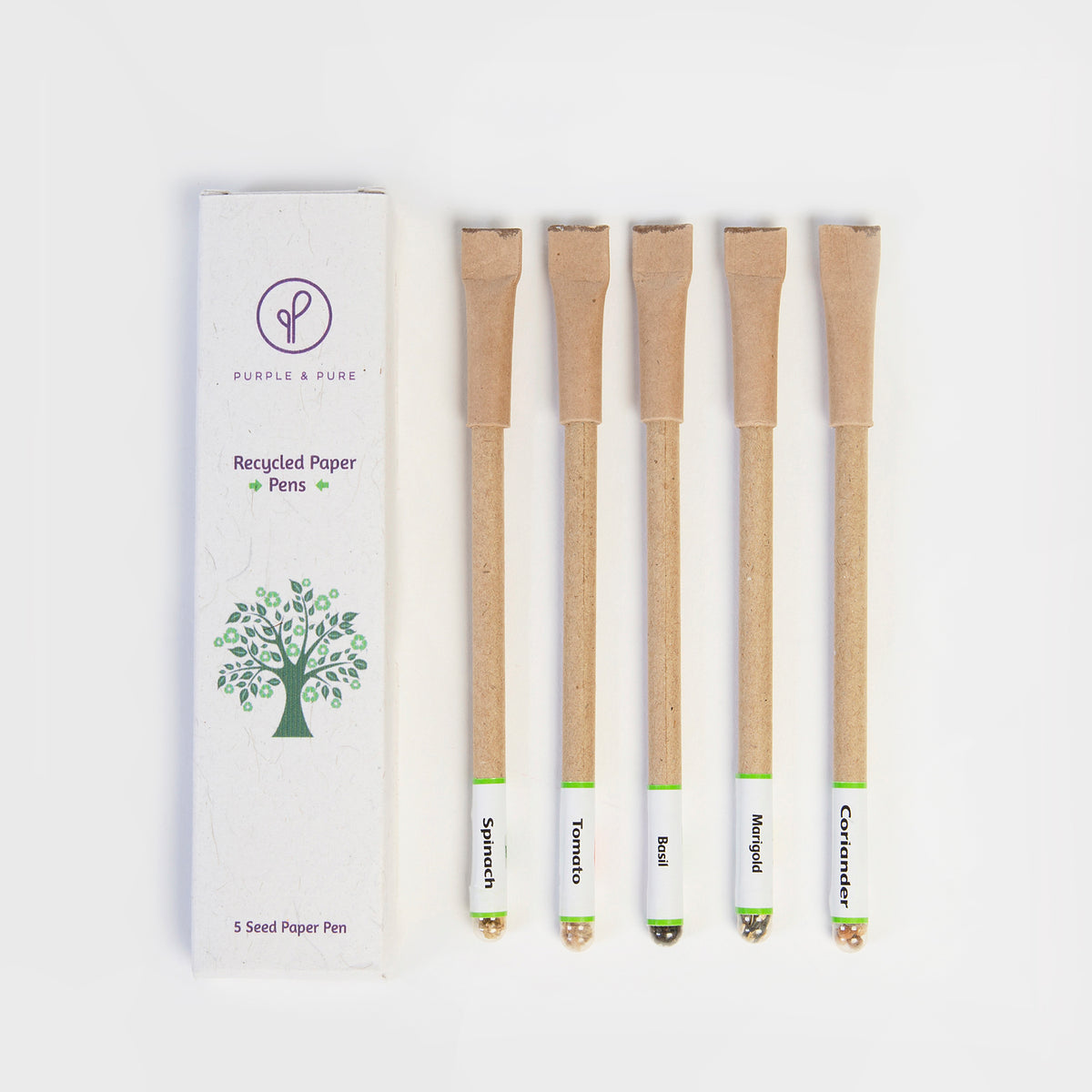 Recycled Paper Plantable Seed Pen | Buy The Green Collective
