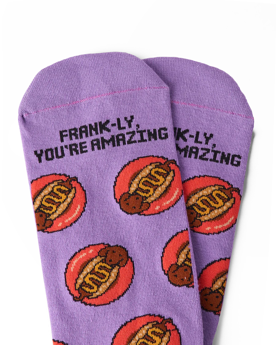 Talking Toes Amazing Frank Crew Sock – The Green Collective SG