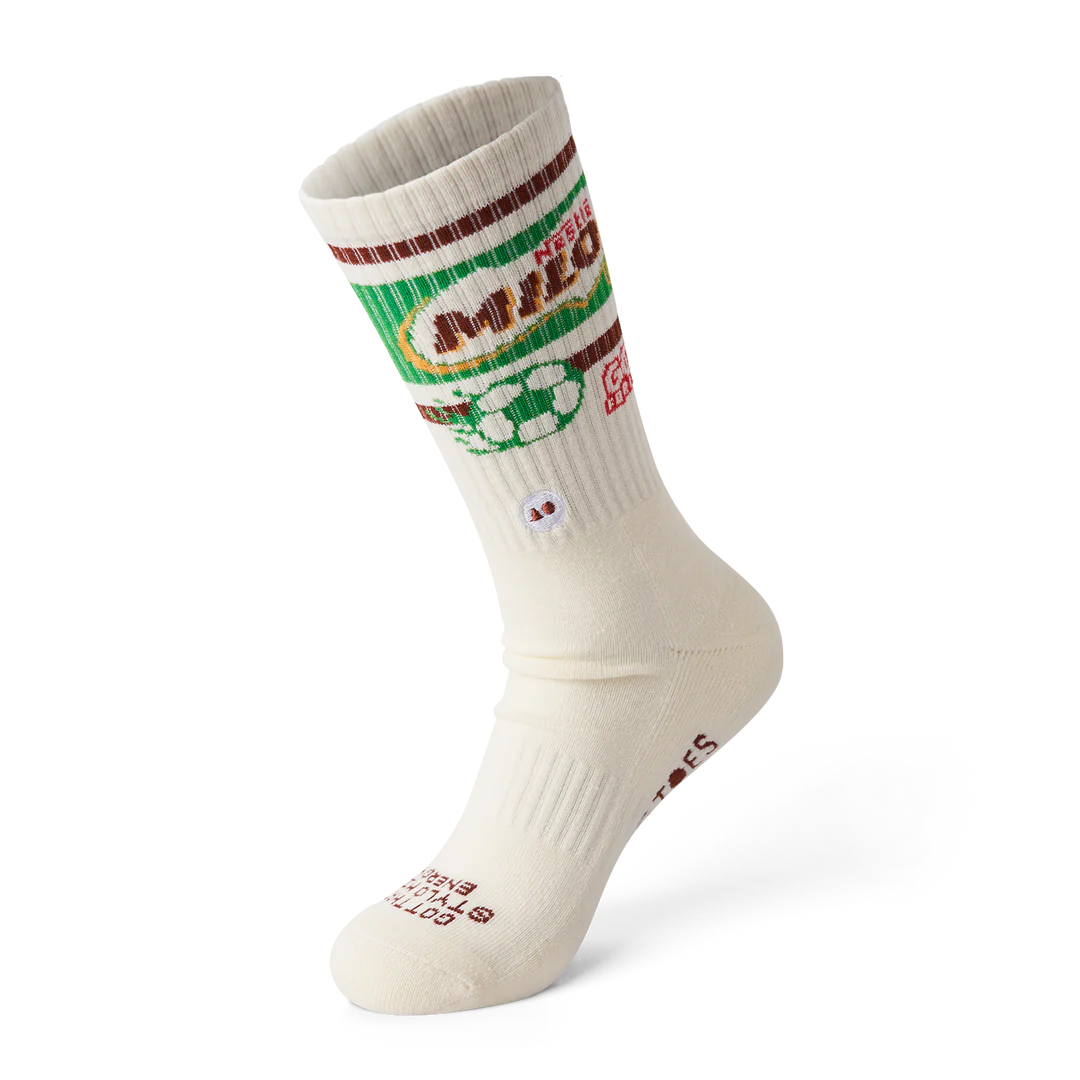 Talking Toes Go for MILO Athletic Crew Sock – The Green Collective SG