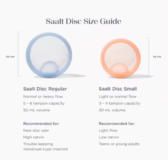 Saalt Menstrual Discs Duo