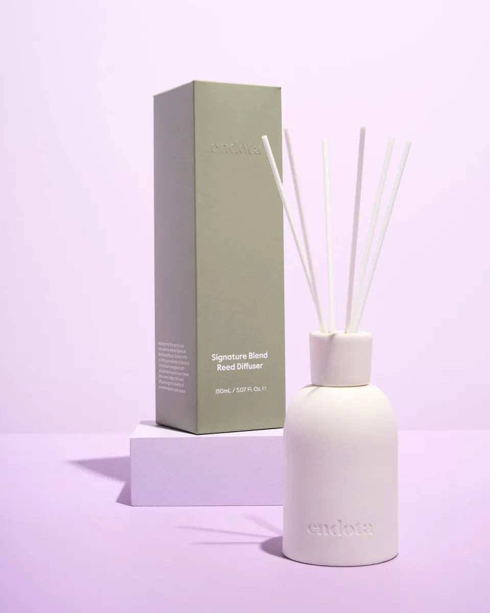 endota Limited Edition Signature Blend Reed Diffuser Set (Ceramic) – The Green Collective SG