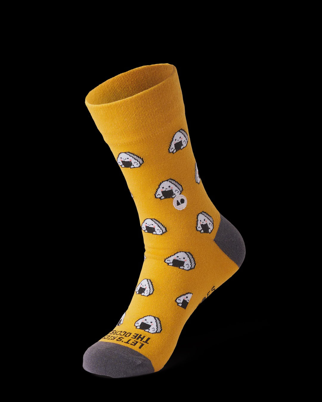 Talking Toes Rise of Onigiri Crew Socks
